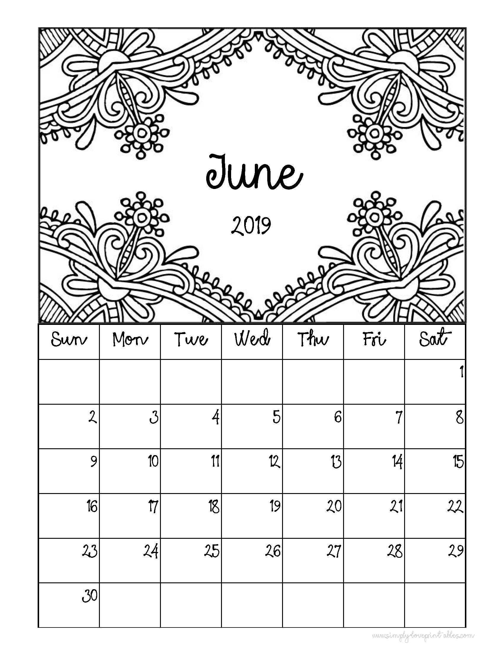 Coloring Pages Archives - Page 2 of 2 - Simply Love Printables