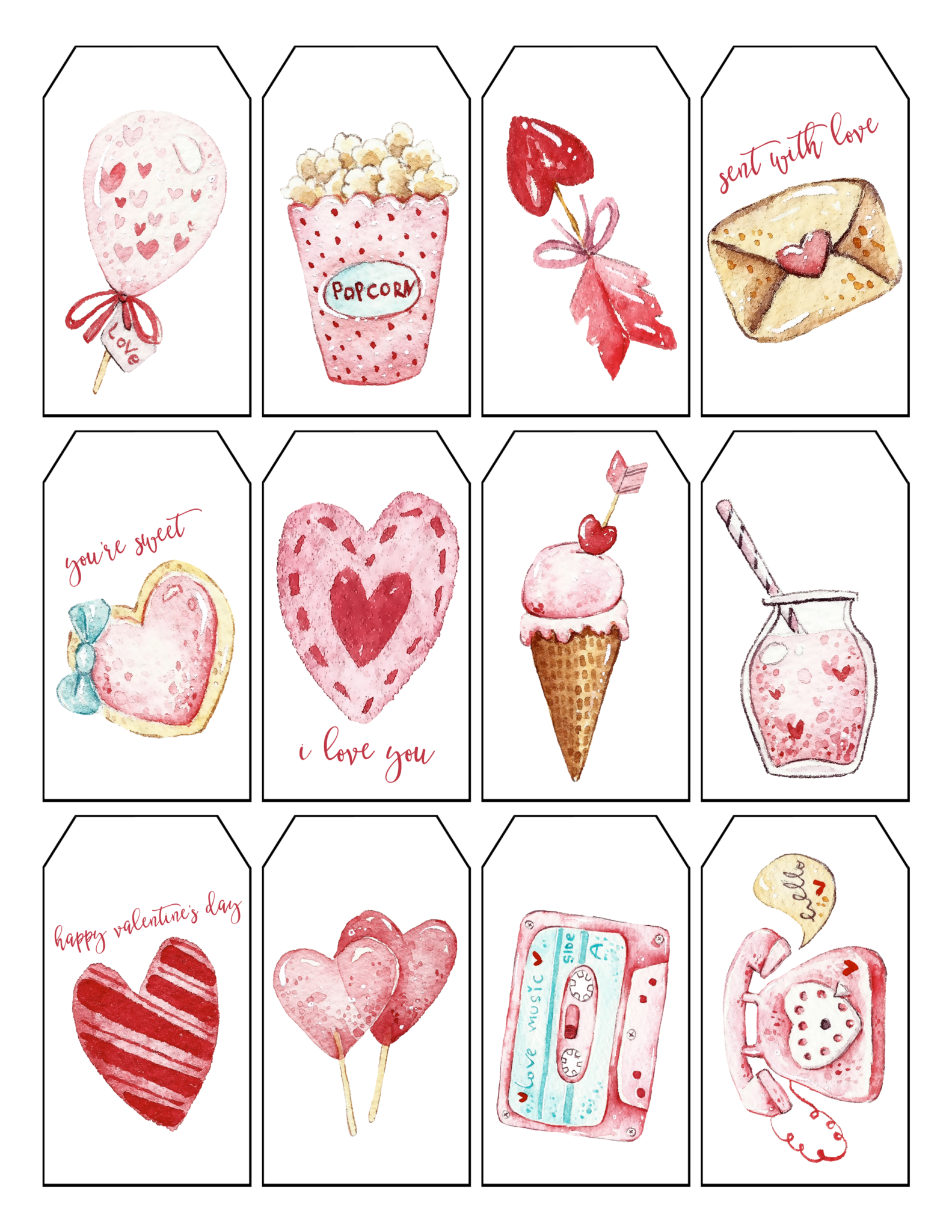 Free Valentine Candy Bar Wrappers and more .... - Simply Love Printables