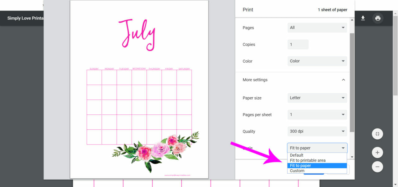 Free Printable Floral Planner Pages and Undated Monthly Calendars ...