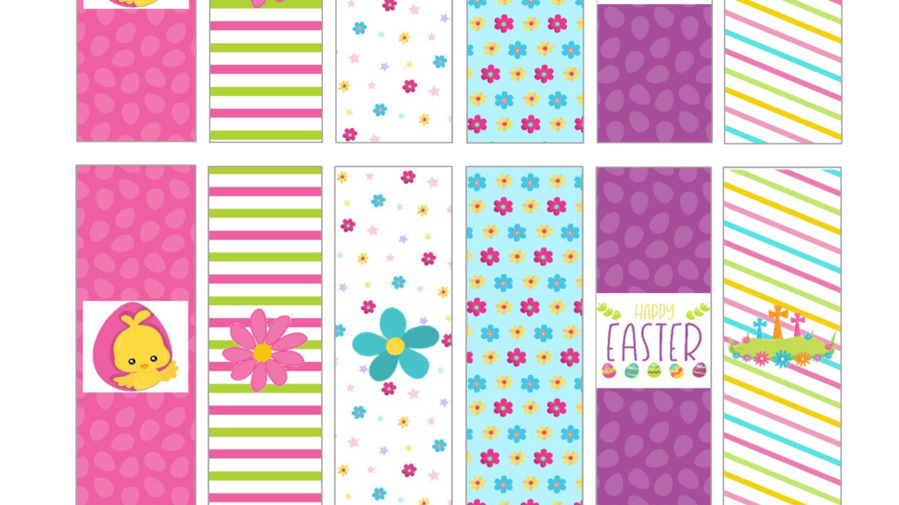 Free Printable Easter Candy Bar Wrappers - Simply Love Printables
