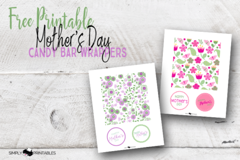 Free Printable Mother's Day Candy Bar Wrapper