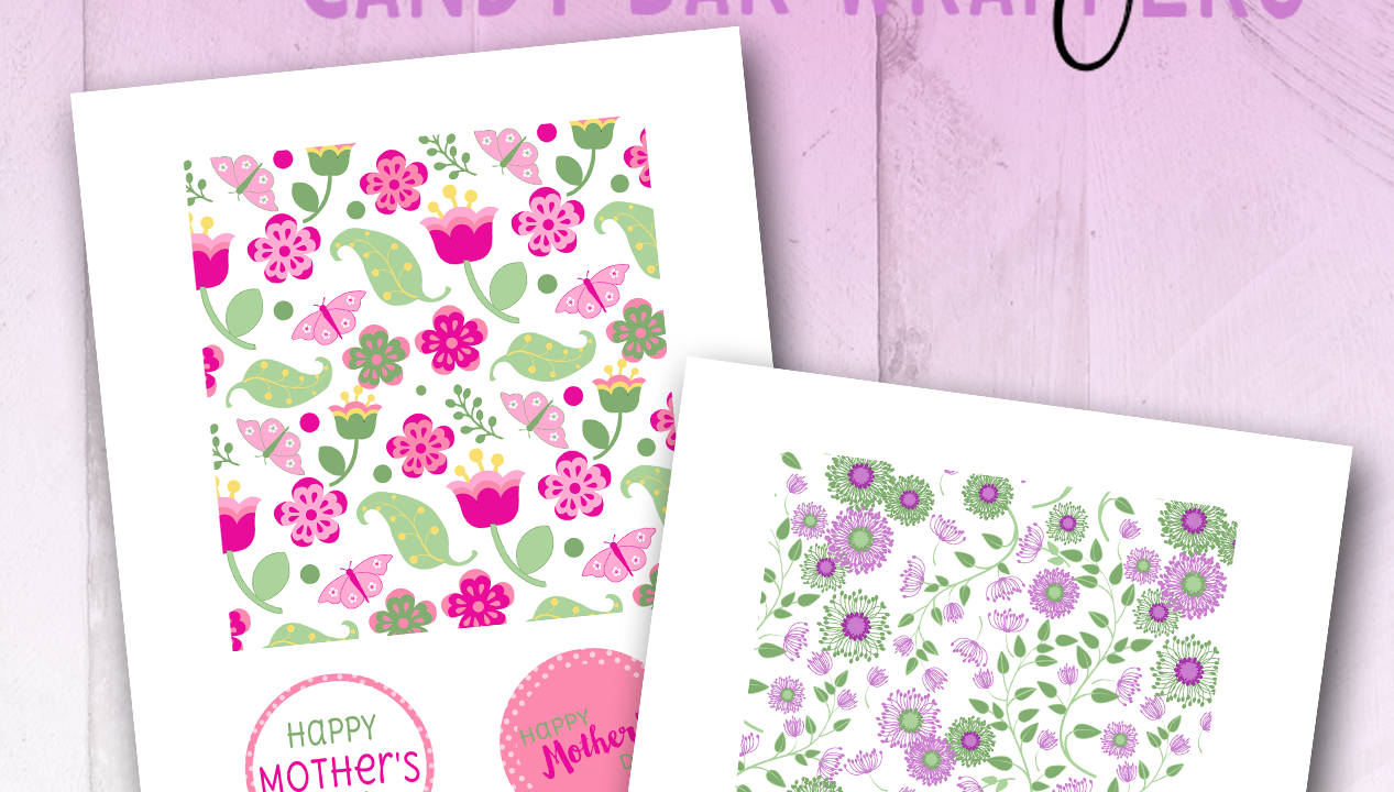 Free Printable Mother's Day Candy Bar Wrapper