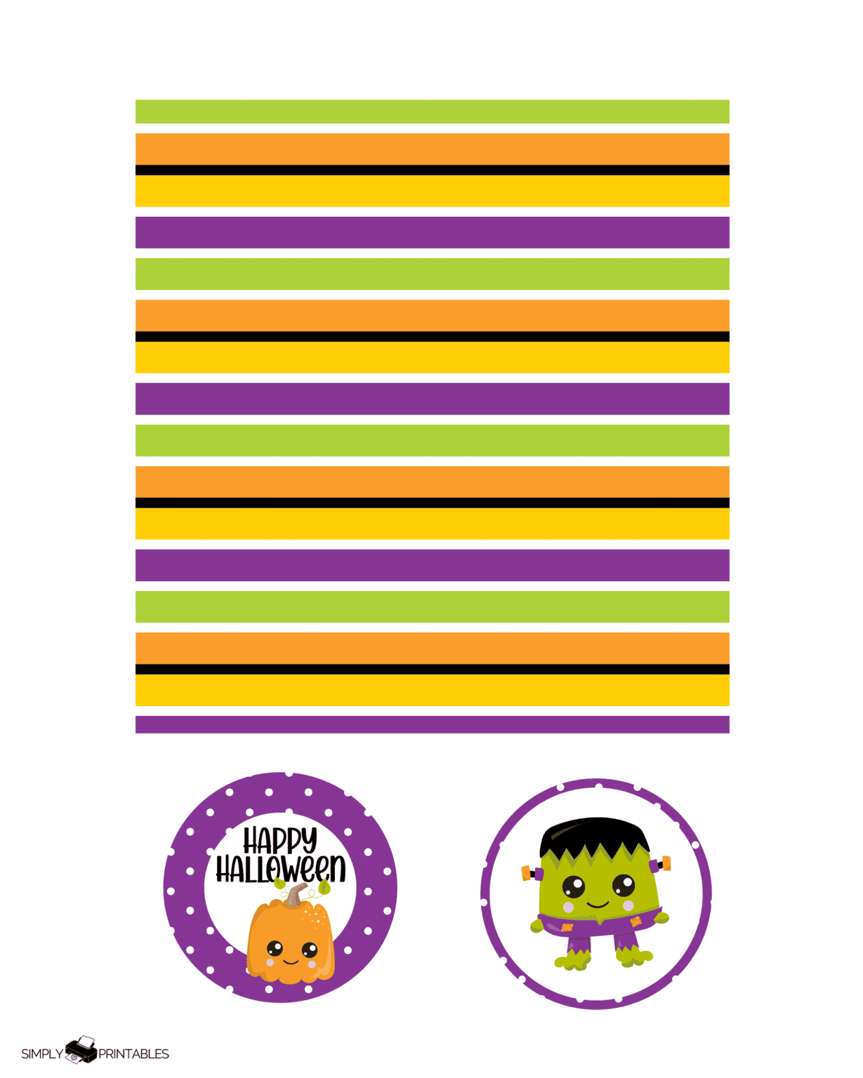 Free Printable Halloween Candy Wrappers and More - Simply Love Printables