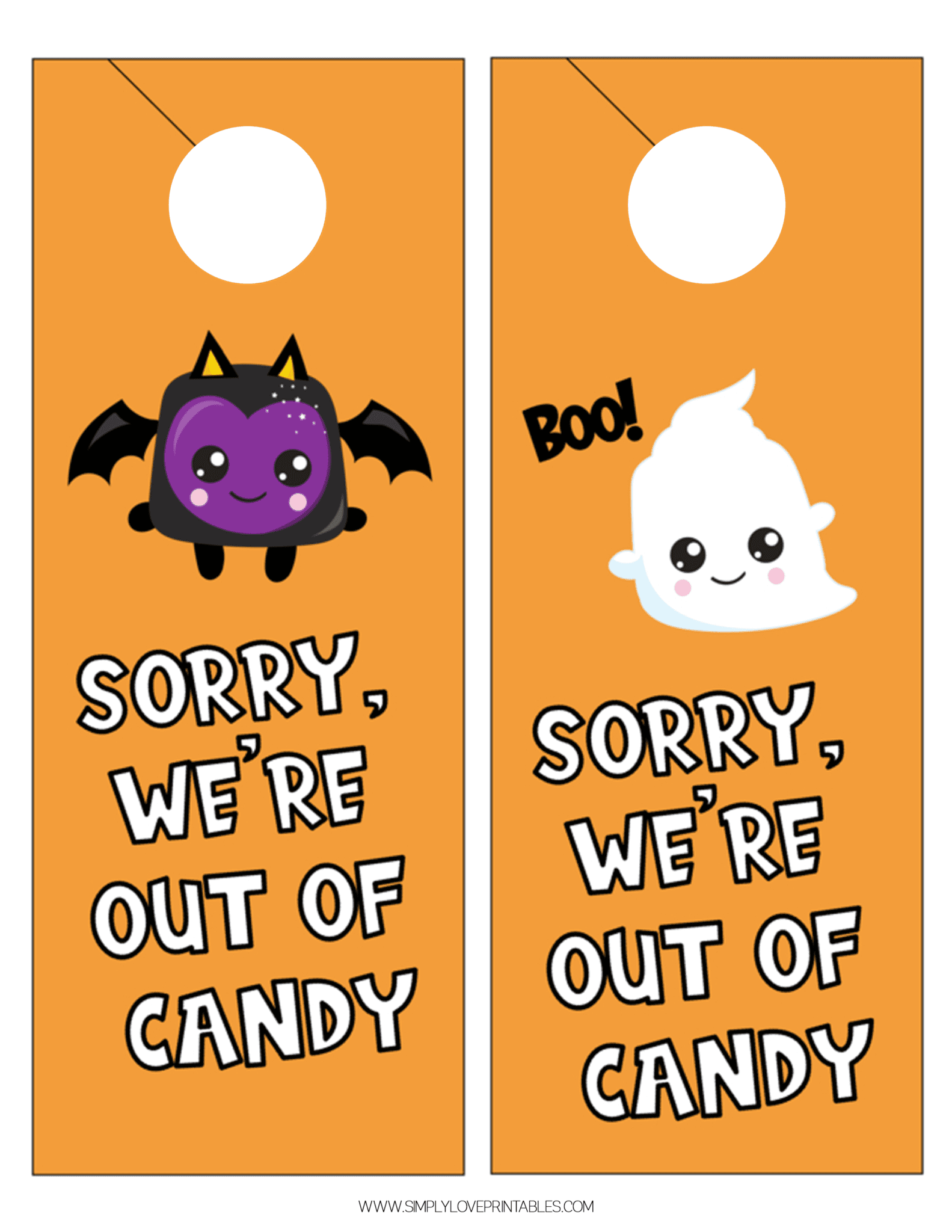 Free Printable Halloween Candy Wrappers and More - Simply Love Printables