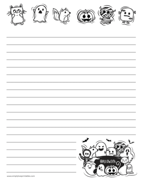 Free Printable Halloween Coloring Cards and Stickers - Simply Love ...