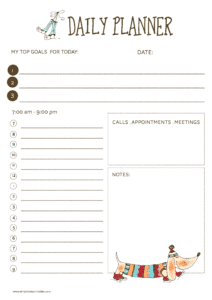 Free Printable Winter-Theme Planner Pages - Simply Love Printables