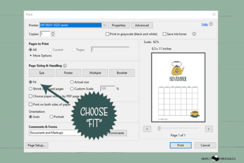 Free Printable Tea Time Planner Pages - Simply Love Printables