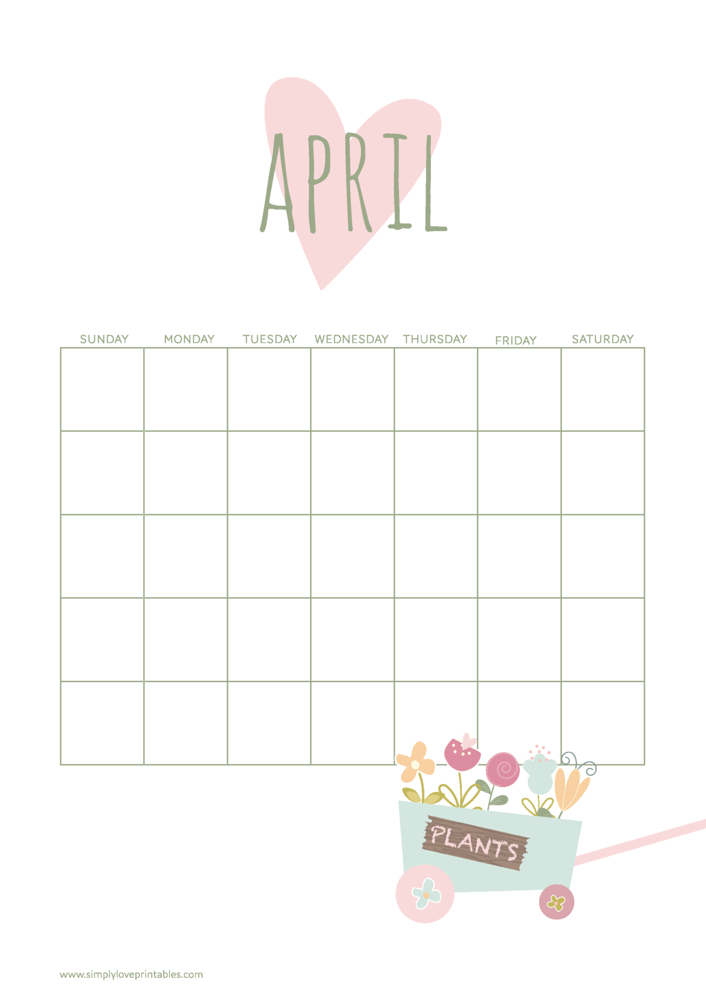 Free Printable Spring Planning Pages | Simply Love Printables