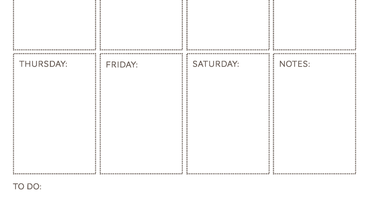 Free Printable Bumblebee Planner Pages - Simply Love Printables