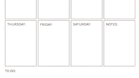 Free Printable Bumblebee Planner Pages - Simply Love Printables