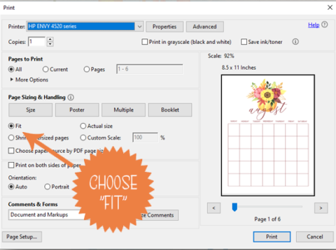 Free Printable August Planning Pages - Simply Love Printables