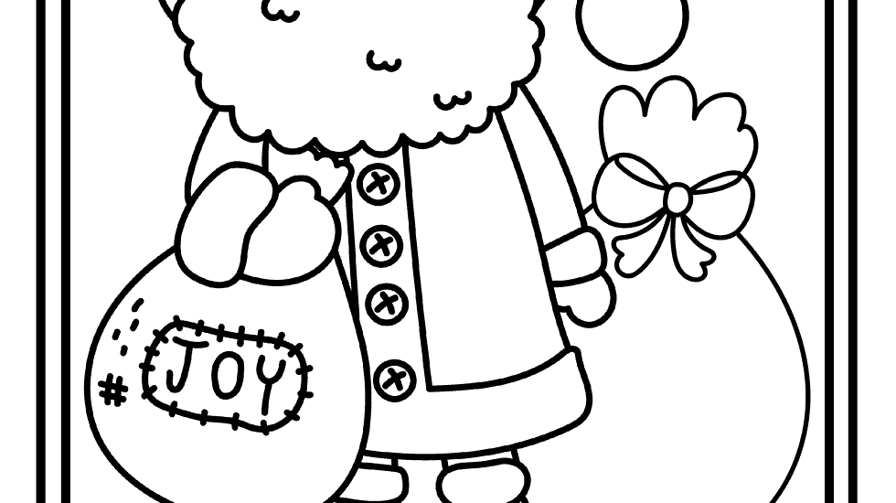 Free Printable 12 Christmas Coloring Pages - Simply Love Printables