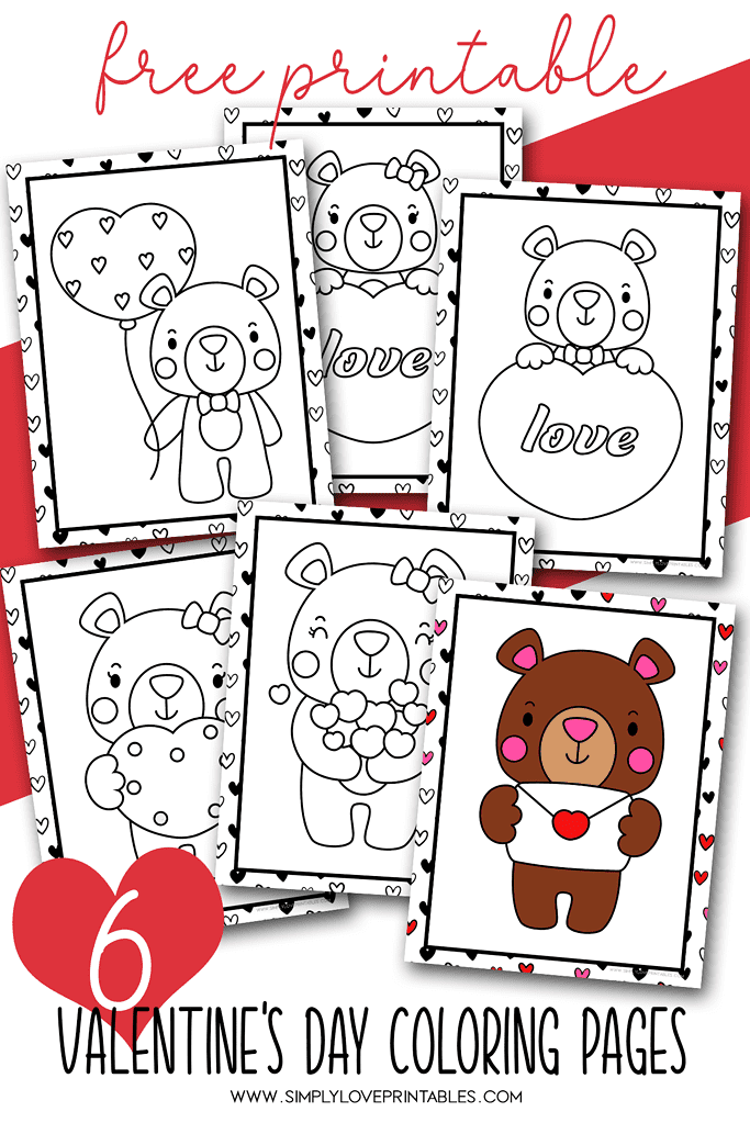 Free Printable Valentine's Day Banner | Simply Love Printables