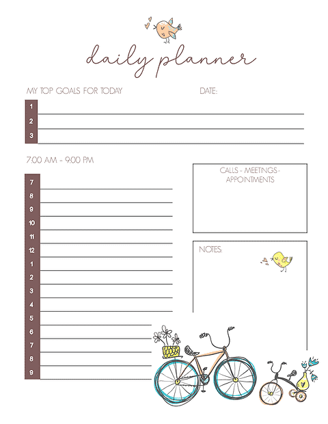 Free Cute February Planner Pages - Simply Love Printables