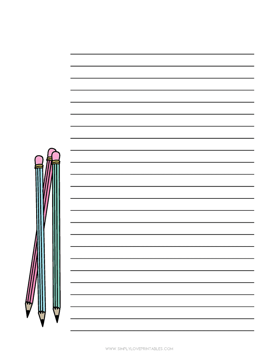 Free Journal Printable Pages - Simply Love Printables