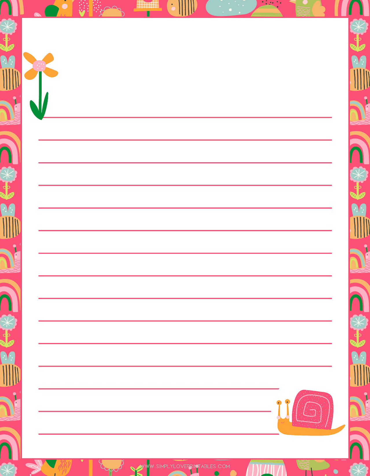 Free Journal Printable Pages - Simply Love Printables