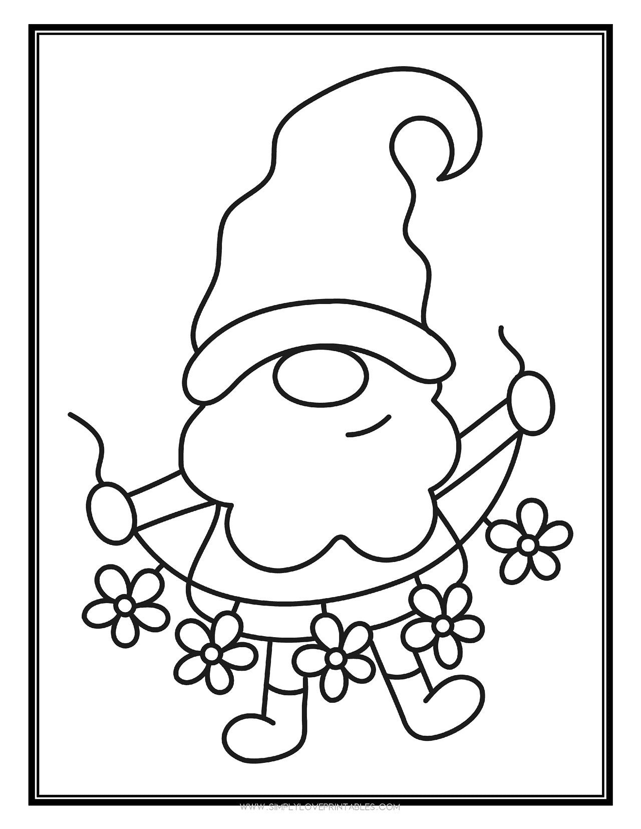 38 Spring Coloring Printable Pages | Simply Love Printables