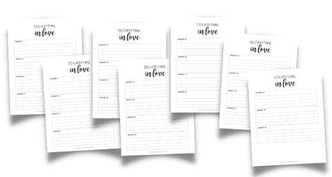 Free Dated Planner Pages | Simply Love Printables