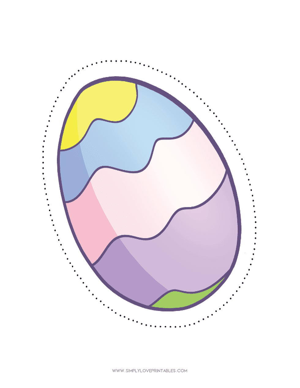 Free Easter Printable Cutouts | Simply Love Printables