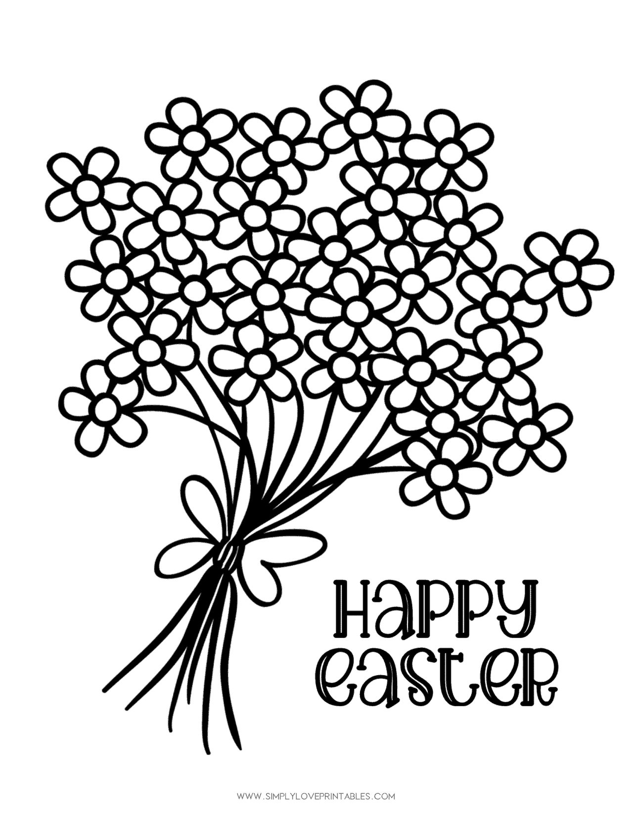 43 Free Easter Coloring Printable Pages | Simply Love Printables