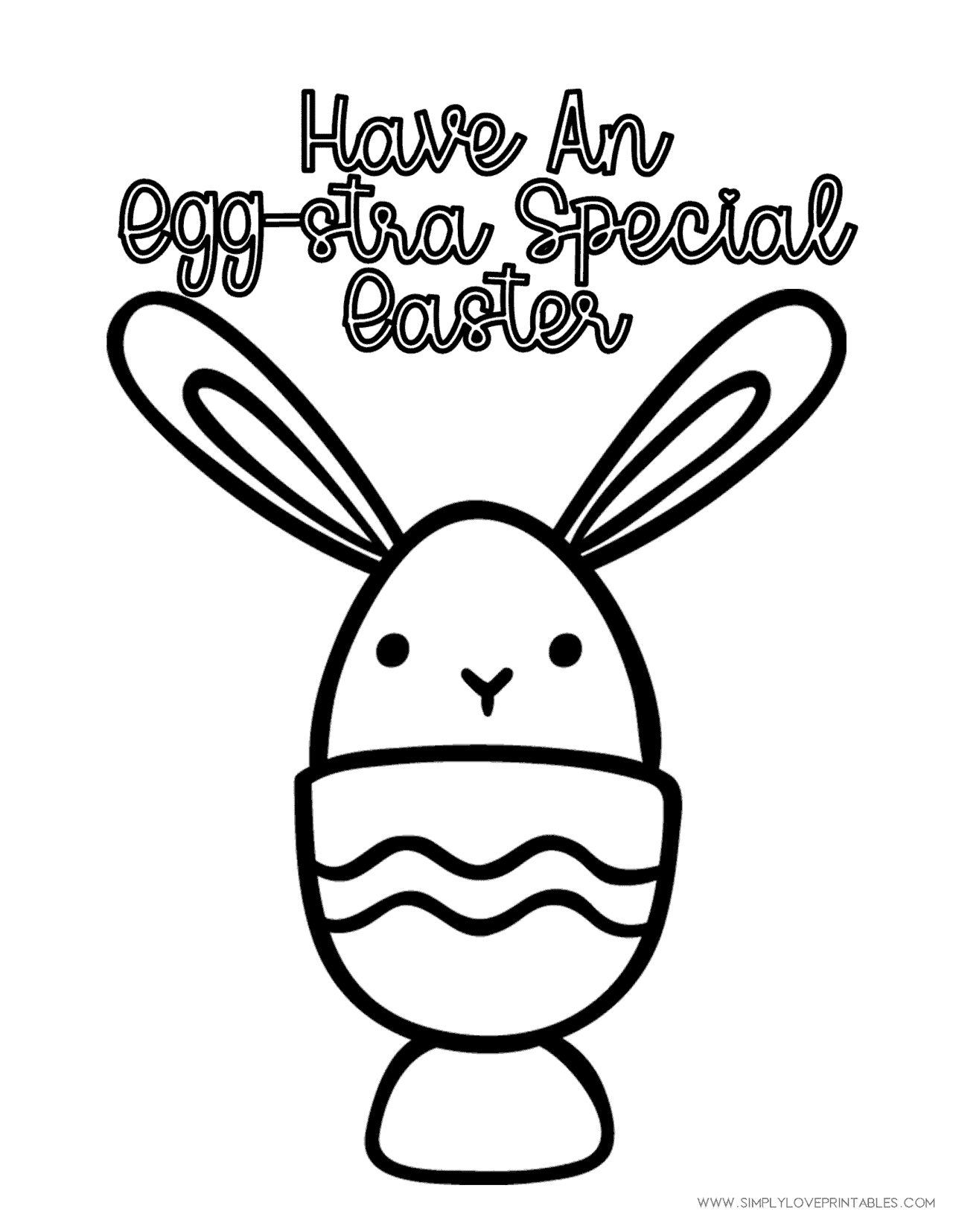 43 Free Easter Coloring Printable Pages | Simply Love Printables