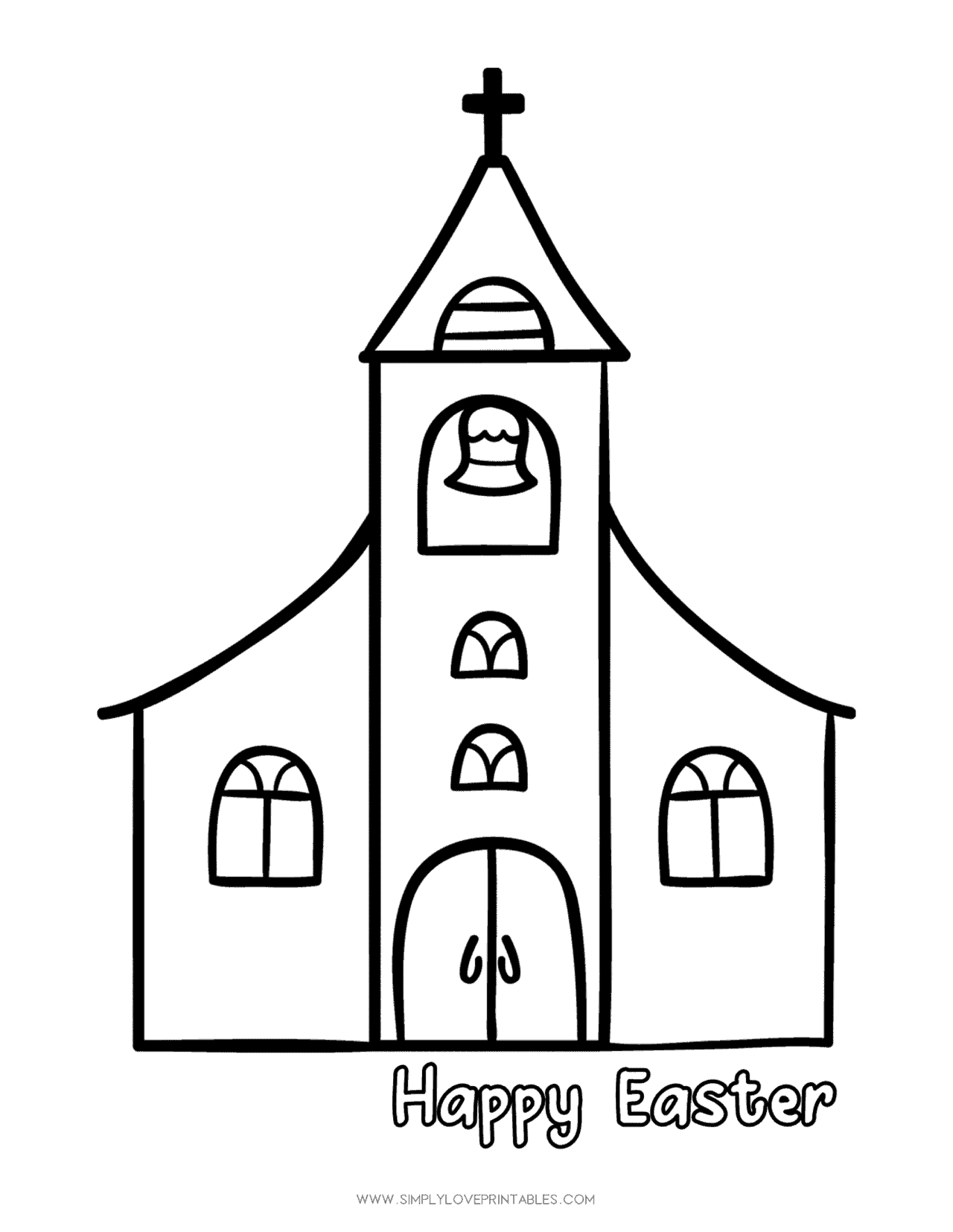 43 Free Easter Coloring Printable Pages | Simply Love Printables