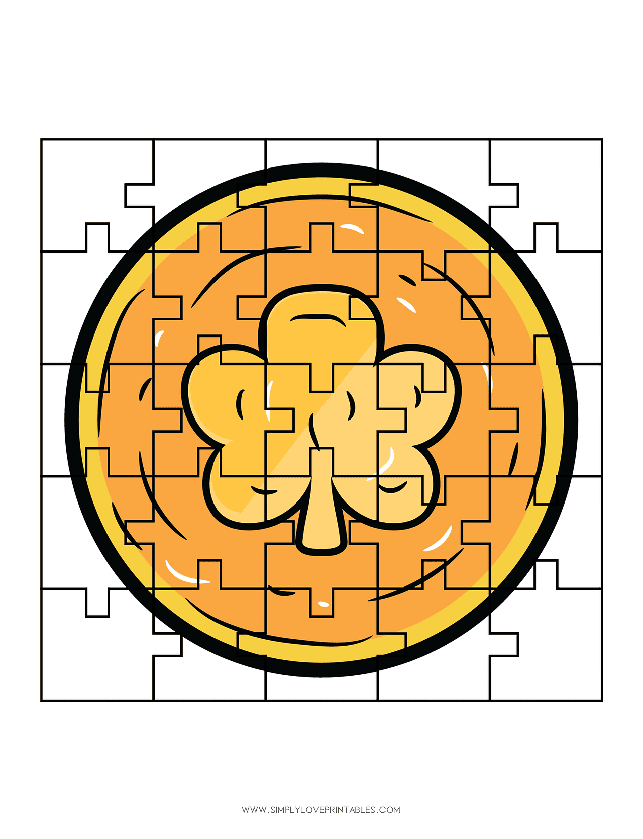 Free St. Patrick's Day Jigsaw Printable Puzzles | Simply Love Printables