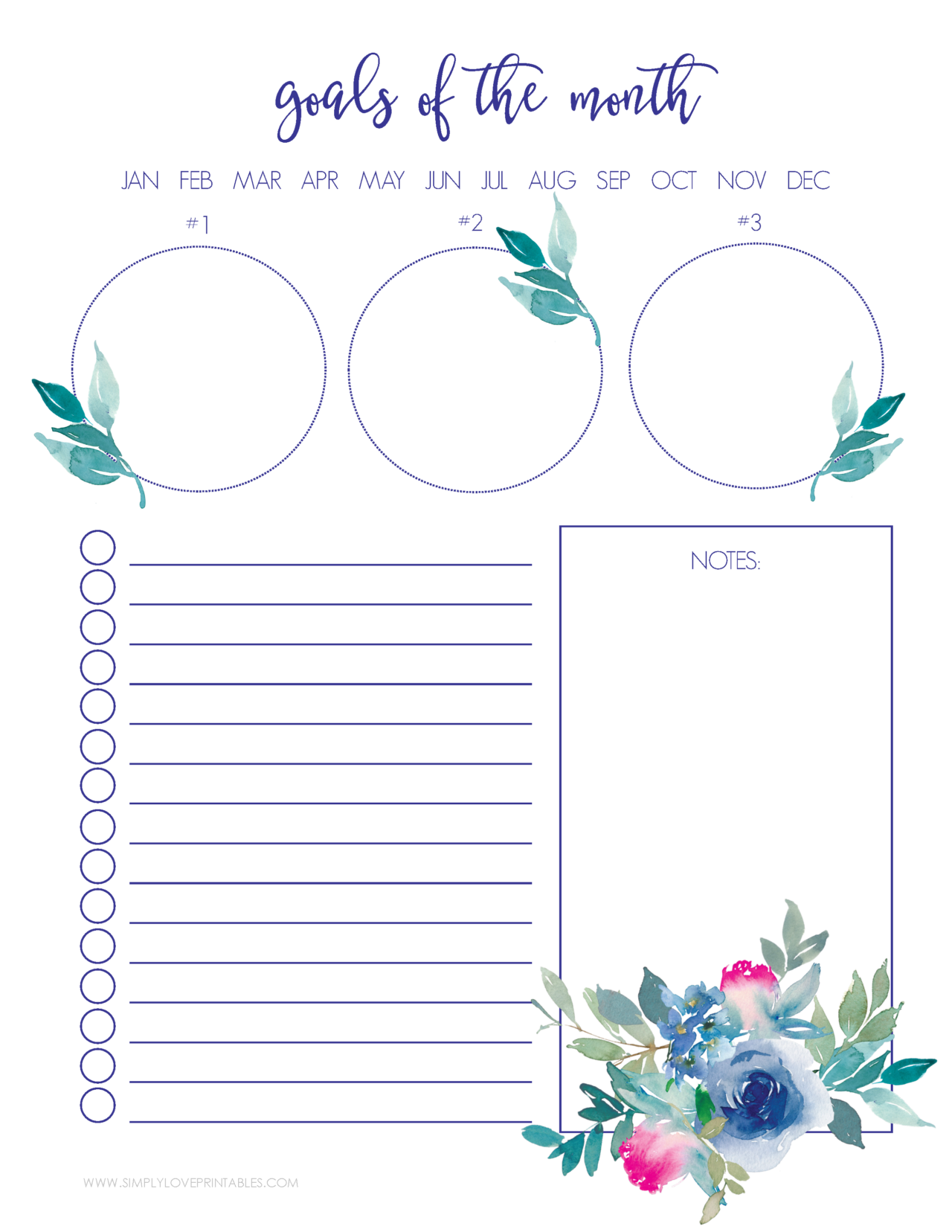 Free Printable June Planning Pages | Simply Love Printables