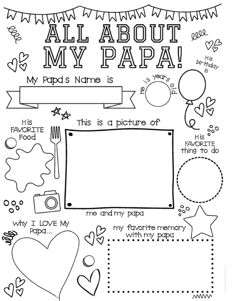 Fun Printables to Celebrate Father's Day | Simply Love Printables