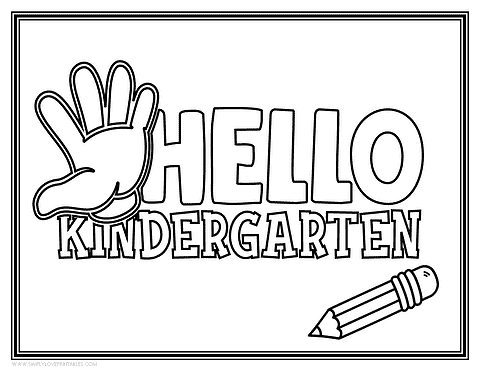 Back to School Coloring Pages | Simply Love Printables