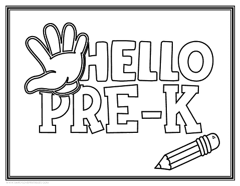 Back to School Coloring Pages | Simply Love Printables
