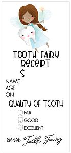 Free Tooth Fairy Receipt Printable | Simply Love Printables