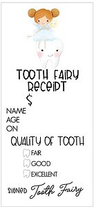 Free Tooth Fairy Receipt Printable | Simply Love Printables