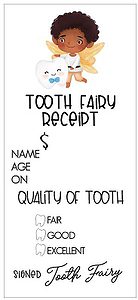 Free Tooth Fairy Receipt Printable | Simply Love Printables
