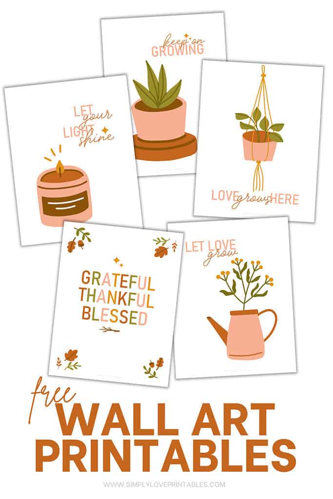 Free Wall Art Printables