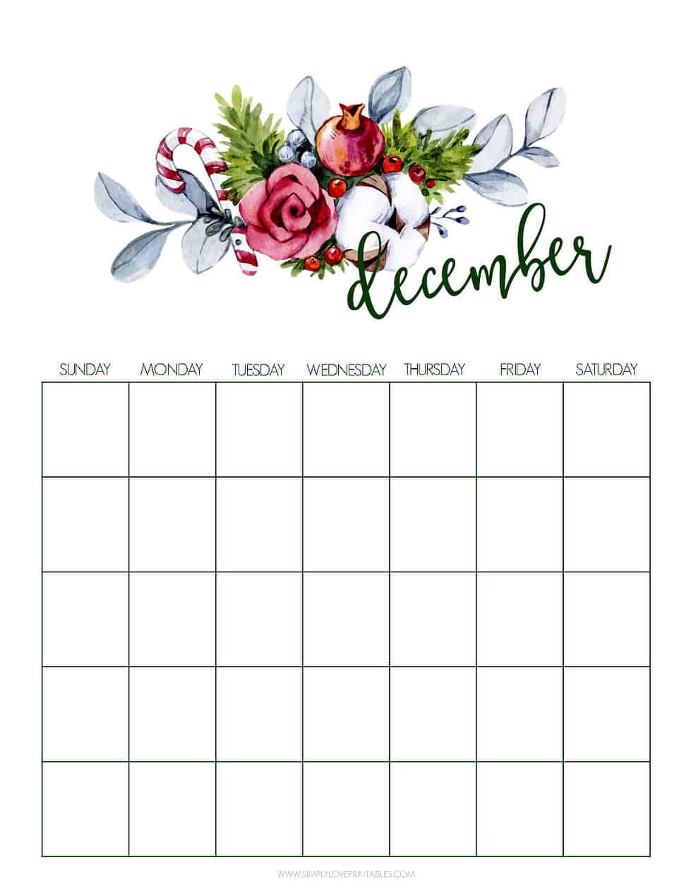 Free December Planning Pages | Simply Love Printables