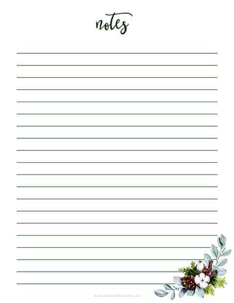 Free December Planning Pages | Simply Love Printables