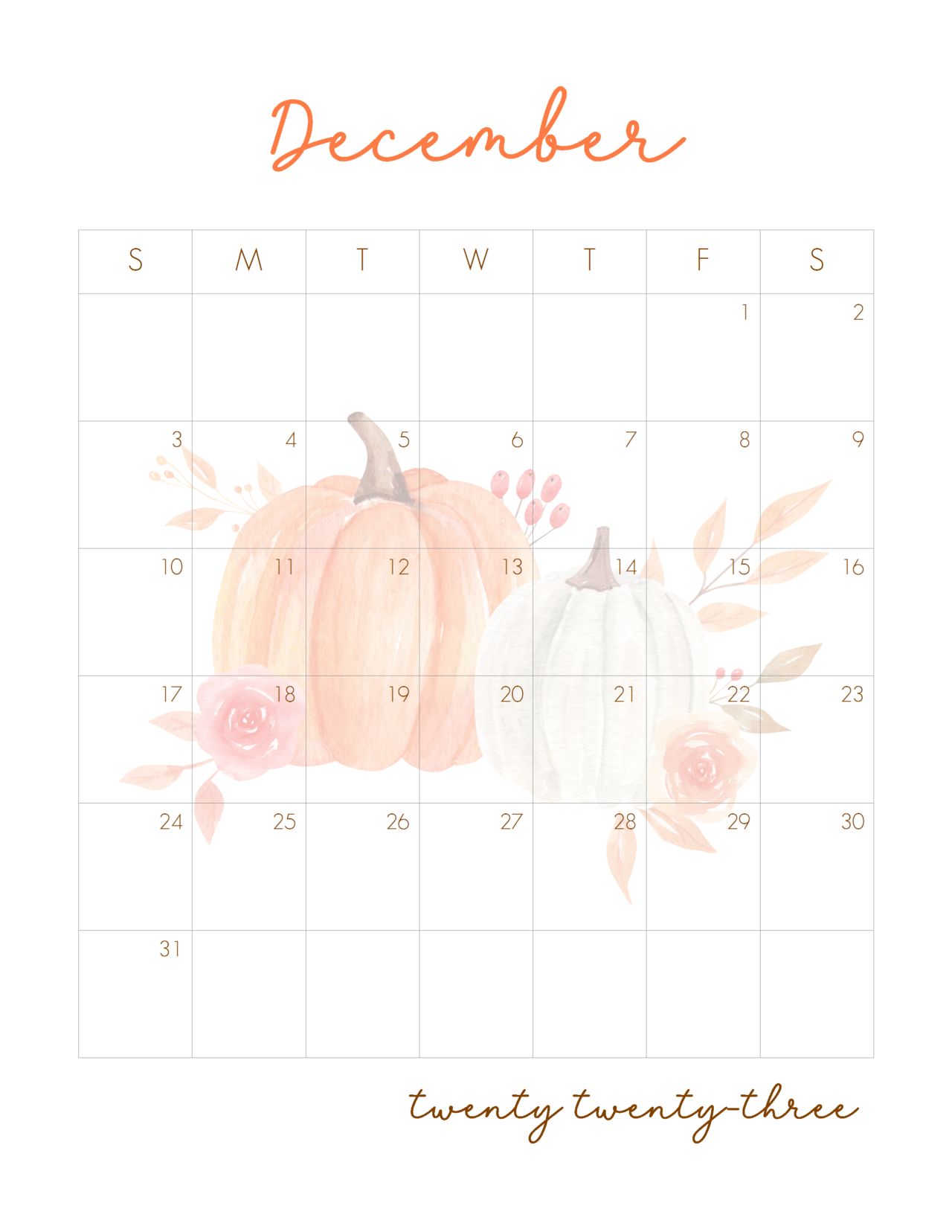 December 2023 Calendars | Simply Love Printables