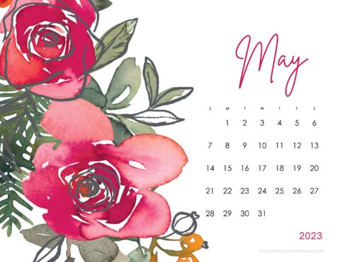 May 2023 Calendars | Simply Love Printables