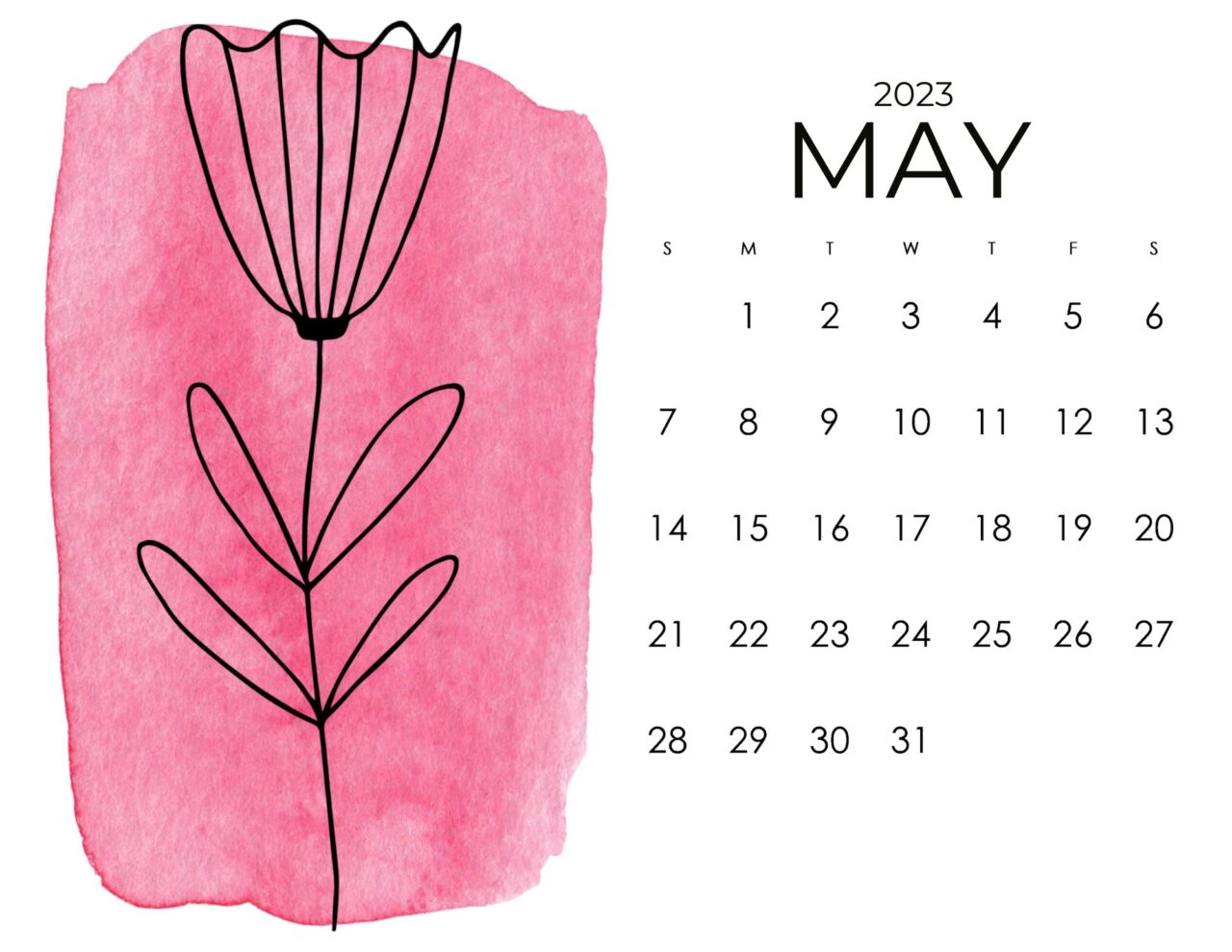 May 2023 Calendars | Simply Love Printables