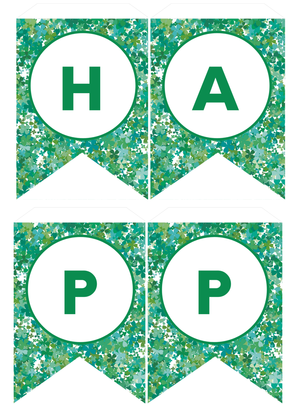 Free Printable St. Patrick's Day Banners | Simply Love Printables