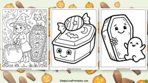 29 Coffin Coloring Pages (Free PDF Printables)