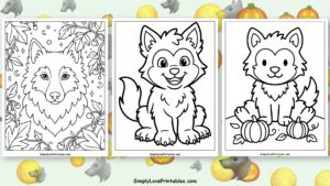 44 Werewolf Coloring Pages (Free PDF Printables)